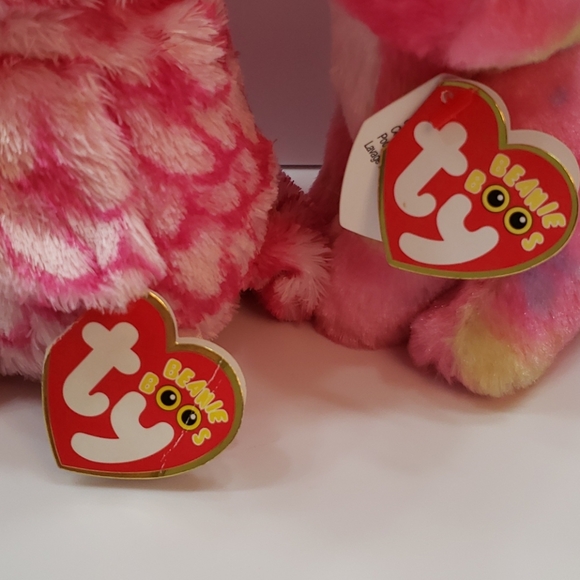 Ty | Toys | Ty Beanie Boo Chihuahua Cancun Owl Pinky | Poshmark